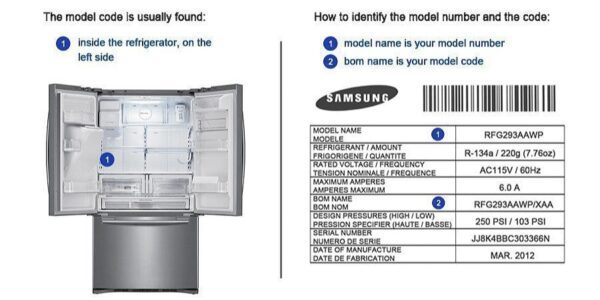 How to Find Your Refrigerator Model Number: A Complete Guide - Omega Tech
